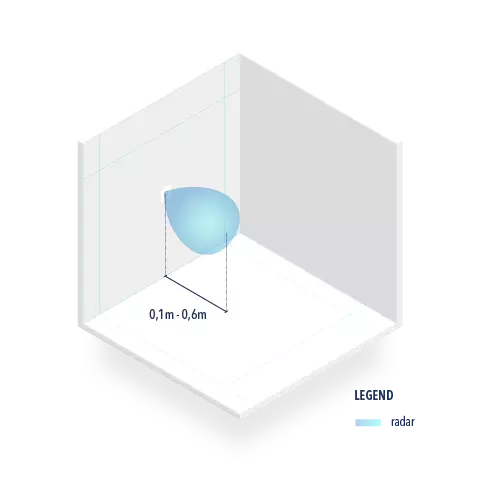 BEA MAGIC SWITCH CHROMA STD RECESSED (White version) | Entranceflow.com